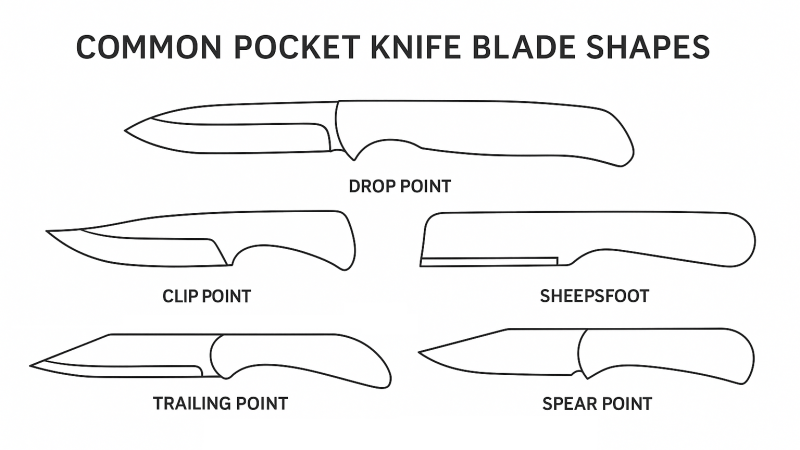 Types of Pocket Knives A Complete Guide to Blades and Locks